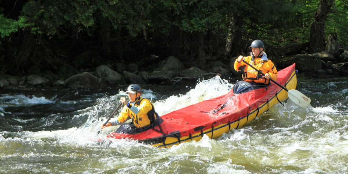 Whitewater Canoe Tripping Clinic - Black Feather