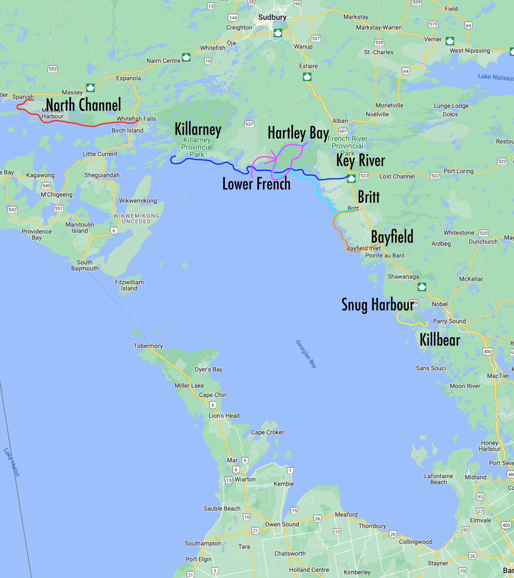 Georgian Bay: Choosing the Perfect Trip - Black Feather